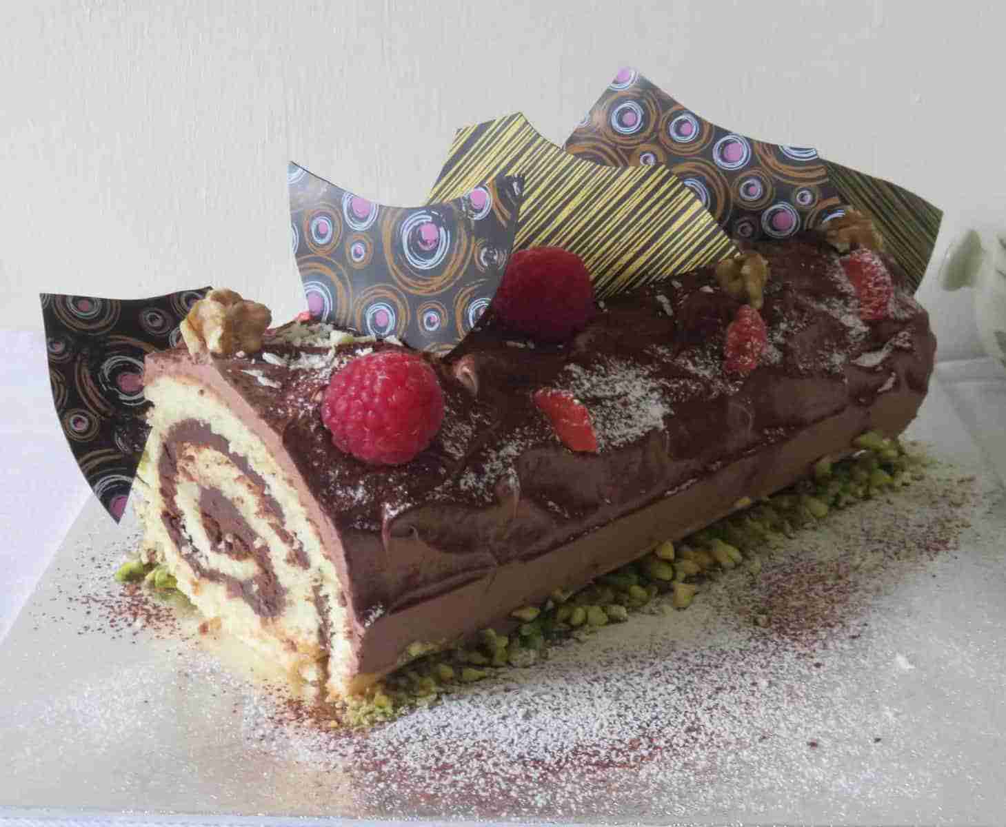 Christmas baking: Bûche de Noël - Gourmandises Academy